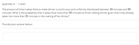 Solved Question 26 1 Point Given The Plot Of Normal