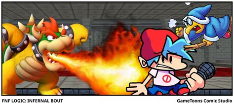 Infernal Bout Fnf Logic By Andrewfunart On Deviantart
