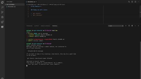 Git Basics 4 Branch Checkout Youtube