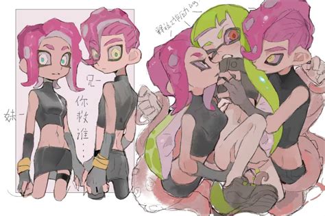 Rule 34 1boy 2girls Agent 3 Octo Expansion Agent 3 Splatoon Agent