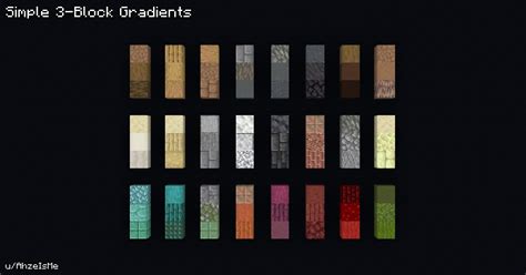Made A Thing With Some Gradients I Found R Minecraftbuilds