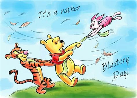 Its A Rather Blustery Day Winnie The Pooh Winnie The Pooh Pictures