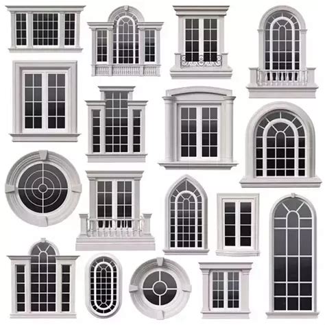 Classic Windows Collection 3d Model Cgtrader