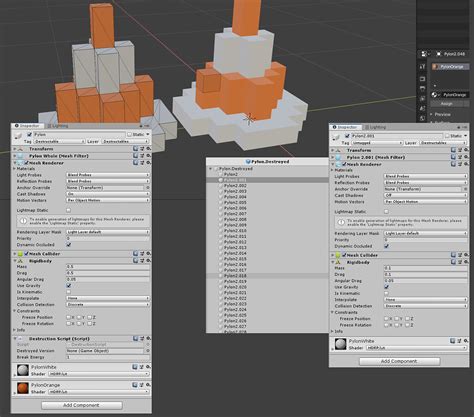 Many Many Destructible Objects Questions And Answers Unity Discussions