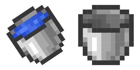 Minecraft Water Bucket 600x600