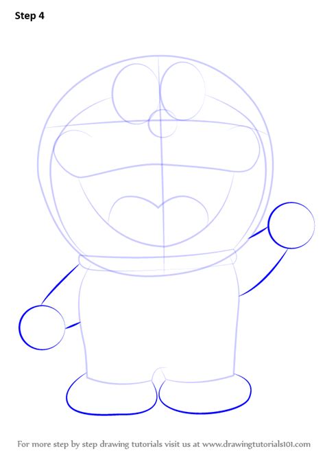 How To Draw Doraemon Easy Step By Step Tutorial