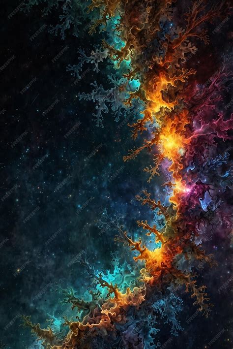 Premium Photo A Colorful Background With The Colors Of The Universe