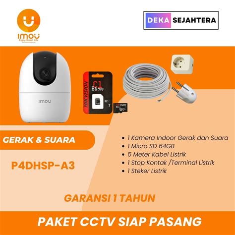 Cctv 1in Wifi Imou Deka Sejahtera