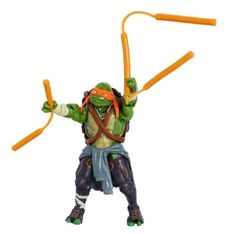 اکشن فیگور لاک پشت های نینجا مدل مایکل آنجلو فروشگاه اسباب بازی تمشک