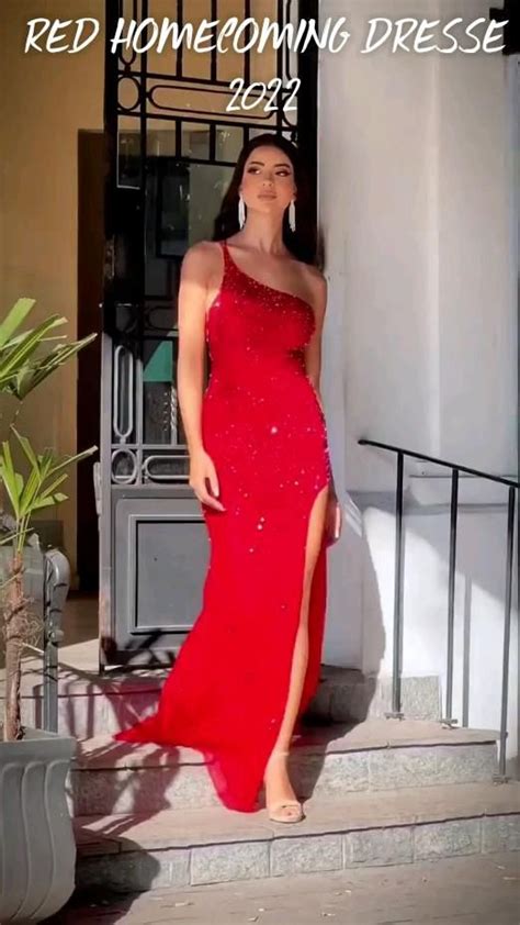 Red Homecoming Dresse 2022 Dress Party Night Classy Prom Dresses