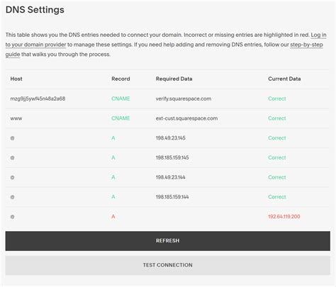 Domain Not Connected Getting Started With Squarespace Squarespace