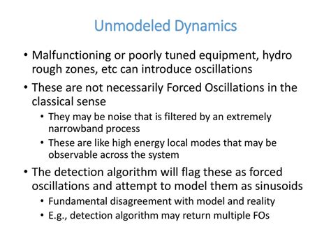 Update On Removing Forced Oscillation Bias From The Mode Meter Ppt Download