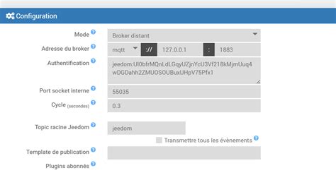 Configuration Mqtt Manager Avec Jmqtt Programmation Communauté Jeedom