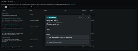 Using Promptbooks In Copilot For Security Team Copilot