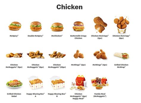 Mcdonalds Singapore Menu And Prices Latest 2025