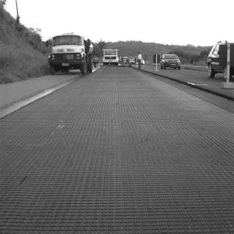 Test Sections For Geogrid Reinforced Pavement Download Table