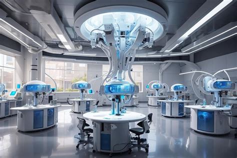 Premium Photo Ai Enhanced Education Lab