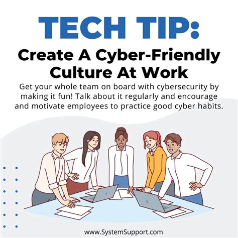 Techtip Workculture Cybersecurity Systemssupportcorporation… Systems Support Corp