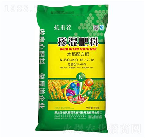 水稻配方抗重茬掺混肥料15 17 12 中农圣丰黑龙江中农圣丰肥业有限公司 火爆农化招商网【1988tv】