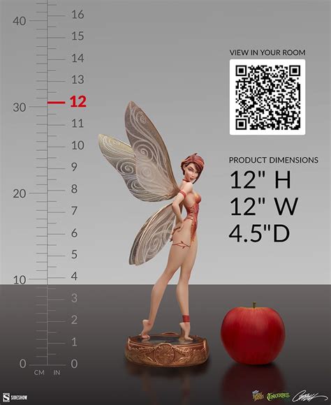 J Scott Campbell Tinkerbell Fall Variant Statue Limited Disney Collectible Comic Concepts