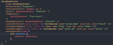 Dropdown Icons Not Appearing · Issue 180 · Hossein Zarereact Native Dropdown Picker · Github