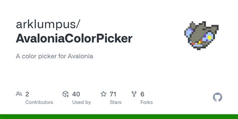 Github Arklumpus Avaloniacolorpicker A Color Picker For Avalonia