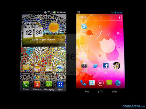 Lg Spectrum Vs Samsung Galaxy Nexus Phonearena