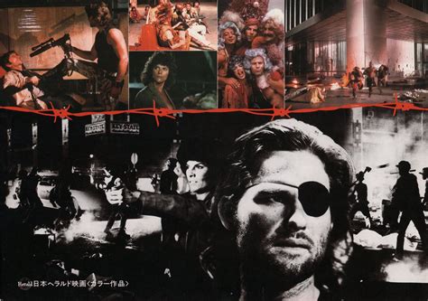 Escape From New York Original 1981 Japanese Movie Program Posteritati