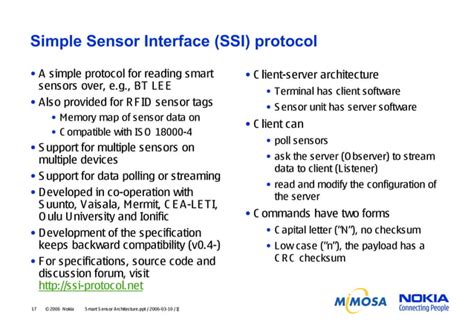 Smart Sensor Architecture 2006 Ppt