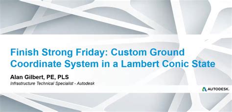 Custom Coordinate System With A Scale Factor Autodesk Community