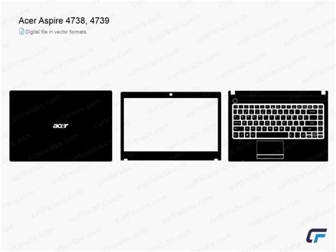 Acer Aspire Cut File Template CutFileLabs