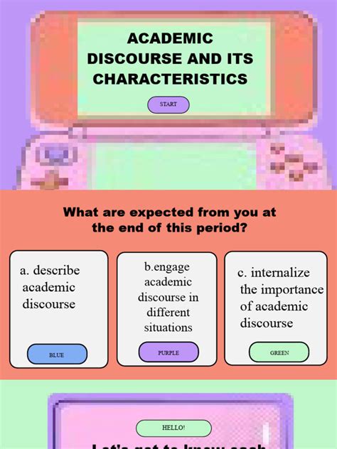 Academic Discourse And Its Characteristics 2 Pdf Thought Critical