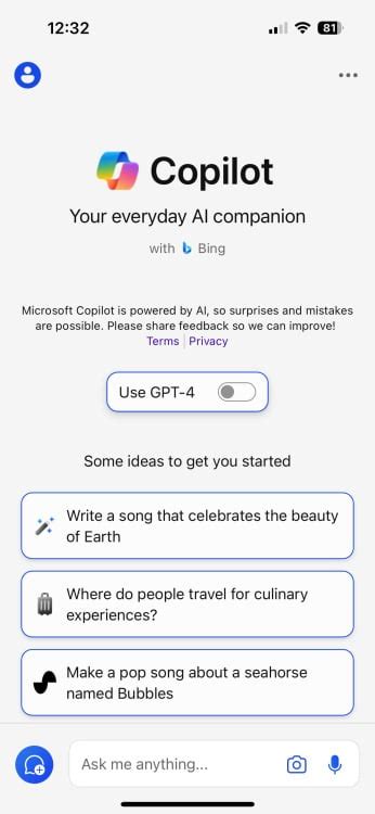 In Case You Missed It Chatgpt Rival Copilot Is Now On Ios And Android Mashable