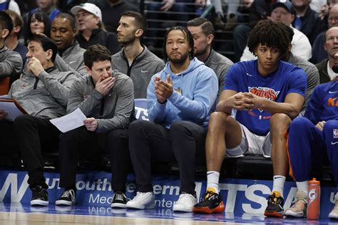 The Knicks Lack Of A Bench Is Concerning