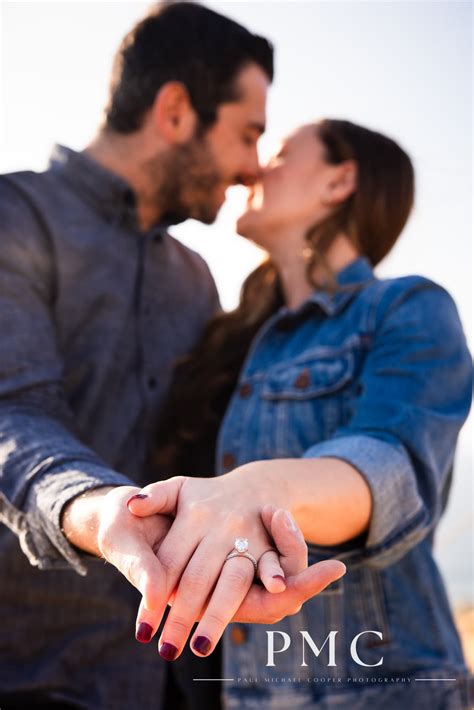 Rachel Daniel Surprise Proposal And Sunset Engagement By The Ocean
