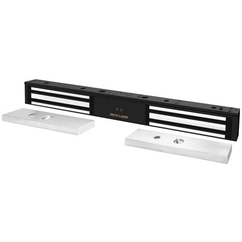 600 Lb Electromagnetic Lock Double Door Bond Sensor Status Led Ul Listed Seco Larm Usa Inc