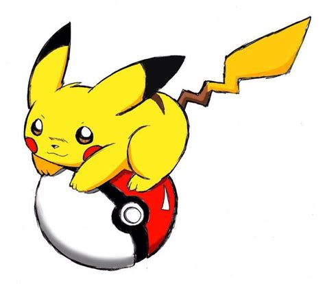 Pikachu With Pokeball