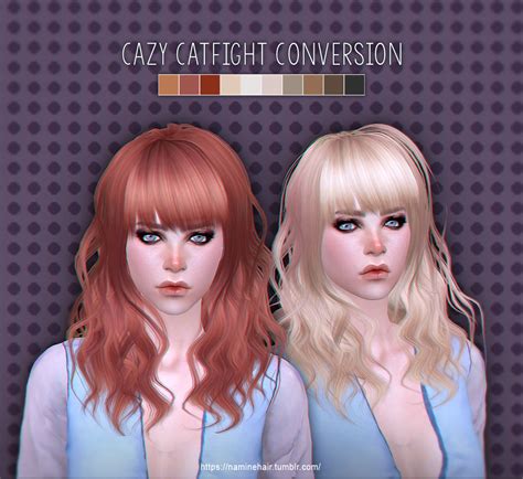 Cazy Catfight Conversion Keep Reading Cocoasims4 On Tumblr