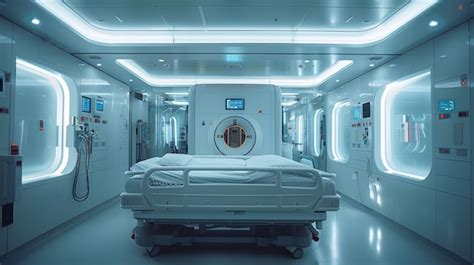 Premium Photo Automated Medical Device Administering Medication To A