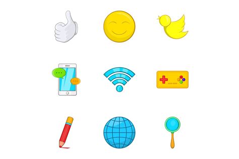 Messages Over Internet Icons Set Graphic By Ylivdesign · Creative Fabrica