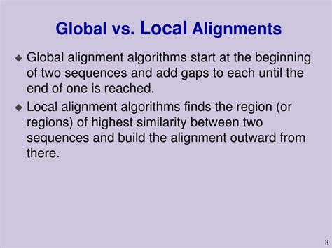ppt sequence alignment and database searching powerpoint presentation