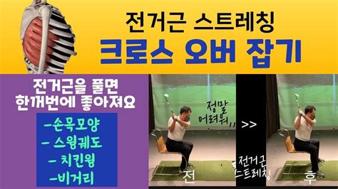 572부산53세 9전거근 크로스 오버 교정하기 전거근 스트레칭 겨드랑이 스트레칭 의자에 앉아서 스윙하기 Youtube