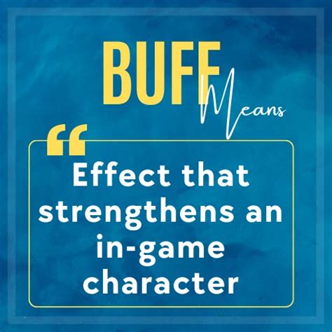 Buff Meaning Cool Slangs