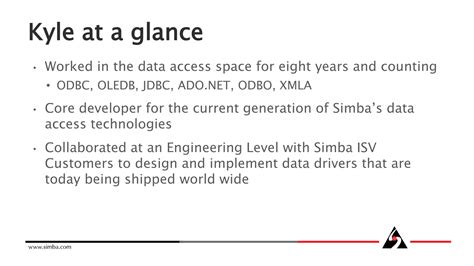 Bi Integration And Apps On Couchbase Using Simba Odbc And Jdbc Ppt