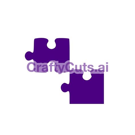 Interlocking Puzzle Pieces Craftycuts Ai