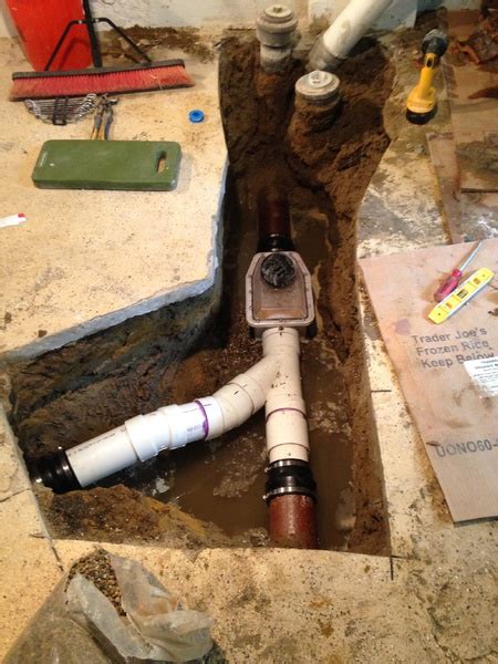 Install Backflow Preventer Basement Drain Openbasement