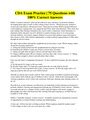 CDA Exam Practice 75 Questions With 100 Correct Answers DocMerit