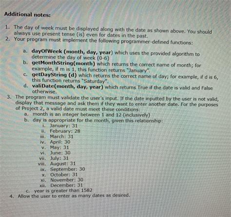 solved cmpsc 131 project 2 determining day of week