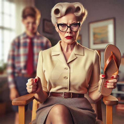Aunt Edna From Summer Vacation Discipline Story By Matureartfan On