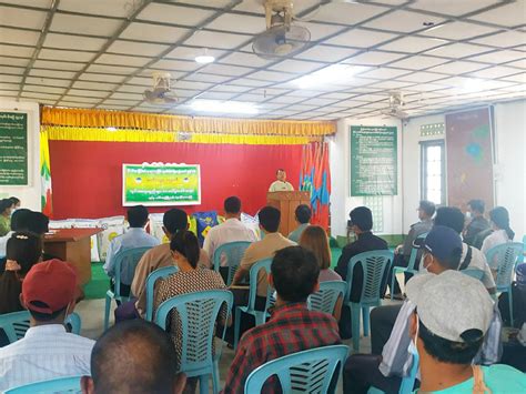 ပေါင်းတည်မြို့နယ်တွင် နွေစပါးစိုက်တောင်သူများသို့ မဏိကမ္ဘာကုမ္ပဏီမှ သွင